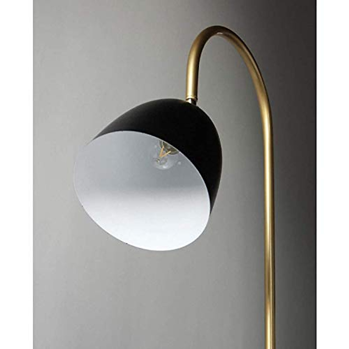 Floor Lamp Standing Lamp Modern Reading Floor Lamp Crafts LED Floor Lamps with Adjustable Neck LED Floor Task Light for Living Room,Bed Room,Office，Black/Brass Gold Modern Standing Lamp Retro floor la
