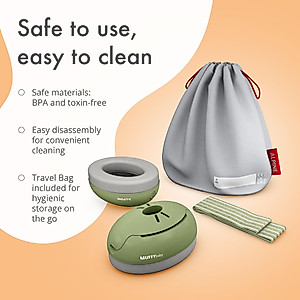 Alpine Muffy Baby Ear Protection for Babies and Toddlers up to 36 Months - CE & ANSI Certified - Noise Reduction Earmuffs - Comfortable Baby Headphones Against Hearing Damage & Improves Sleep - Green