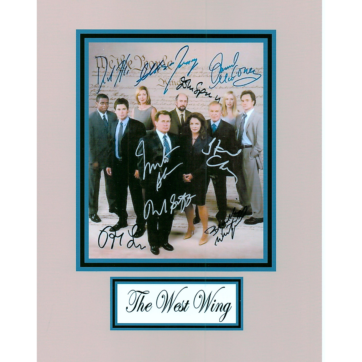 Kirkland THE WEST WING, Classic TV, 8 X 10 Autograph Photo on Glossy Photo Paper