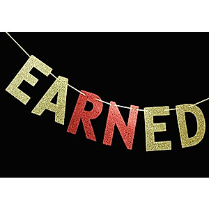 Earned It Banner, Nurse Graduation Banner , RN Graduate, Nursing School Grad