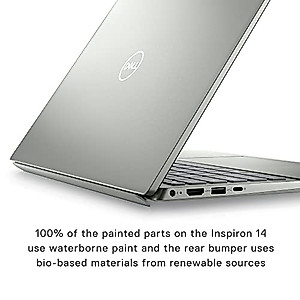 Dell Inspiron 14 5425 14" Laptop Computer - FHD+ (1920 x 1200) Display, AMD Ryzen7 5825U, 8GB DDR4 RAM, 512GB SSD, AMD Radeon Graphics, USB-C, HDMI, Bluetooth 5.2, Wi-Fi 6, Windows 11 Pro - Green