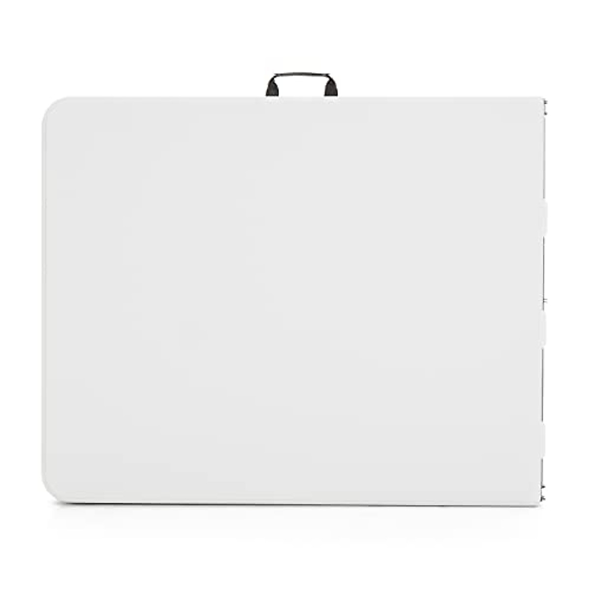 Plastic Development Group 806 Outdoor/Indoor 6 Foot Fold in Half Plastic Resin Folding Banquet, Dining, Card Table, White