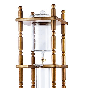 Yama CDM25 Replacement Top Beaker - Borosilicate Glass For 25 Cup Cold Brew Towers, Heat-Resistant, Dishwasher Safe