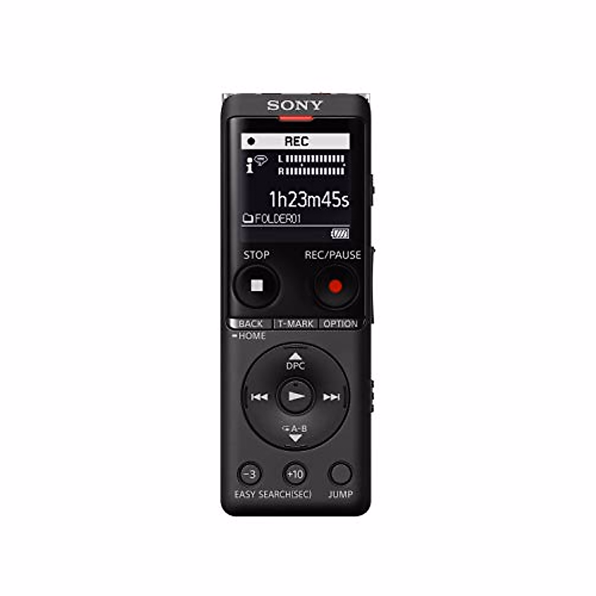 Sony ICD-UX570 Digital Voice Recorder, ICDUX570BLK