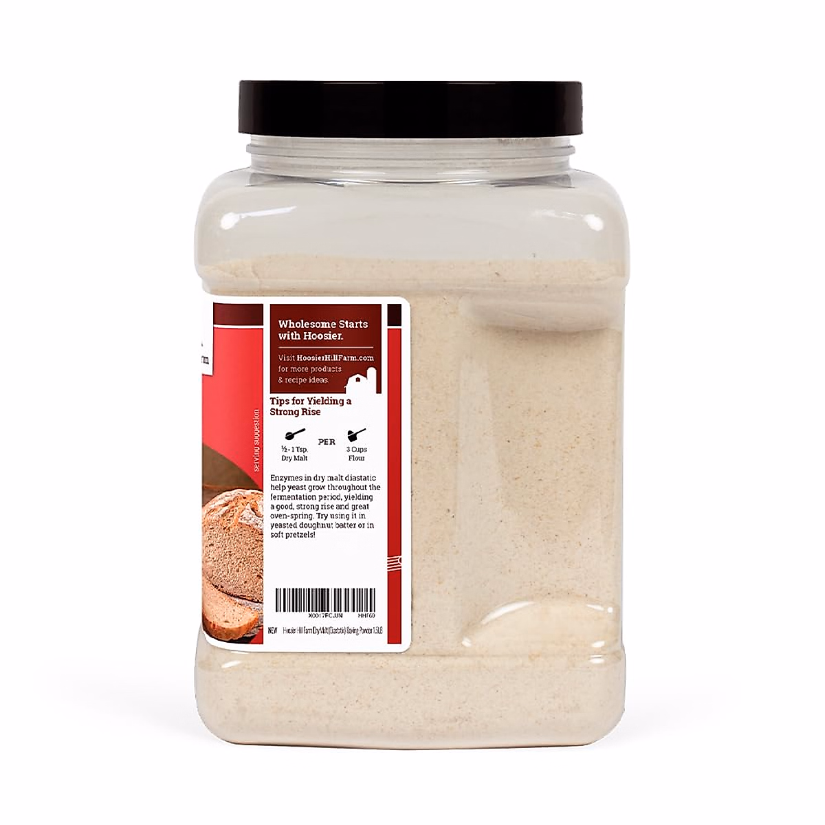 Hoosier Hill Farm Dry Malt (Diastatic) Baking Powder,1.5LB (Pack of 1)