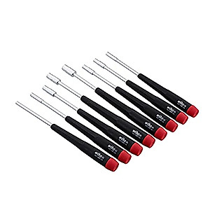 Wiha 26591 Precision Inch Nut Driver Set, 8 Piece