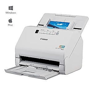 Canon imageFORMULA RS40 Photo and Document Scanner, with Auto Document Feeder | Windows and Mac | Scans Photos - Vibrant Color - USB Interface - 1200 DPI - High Speed - Easy Setup