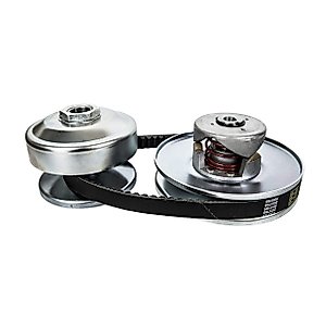 Jeremywell 40 Series Torque Converter Kit Clutch Pulley 1" Driver 5/8" Driven 8 to16HP Belt replace Comet 40D Series Torq-A-Verter models 209133A, 209133, 209139A, 209139, 209151A, 209151, Manco 2432