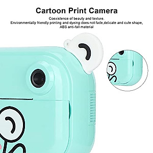 Mini Digital Camera, Thermal Print Camera, with 2.4 Inch Screen, for Travel,Outdoor