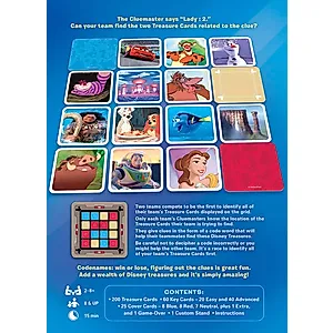 Codenames Family Edition | Best Family Board Game for All Ages | Featuring Disney Characters and Artwork | 2+ Player Board Game | Perfect for Disney Fans