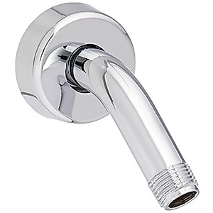 UNITED STATES HDW P040C P-040C Plastic Shower Arm, Pack of 1, Silver