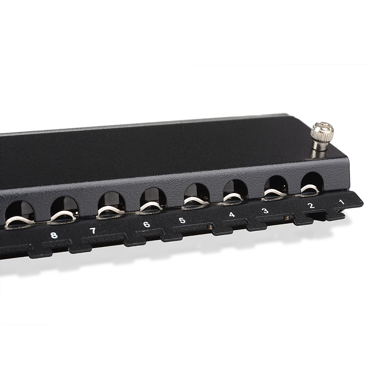 Cable Matters Rackmount or Wall Mount 24-Port Shielded RJ45 Patch Panel with Jack Shutter