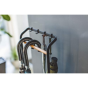 YAMAZAKI home Tower Hanging Umbrella Stand Black