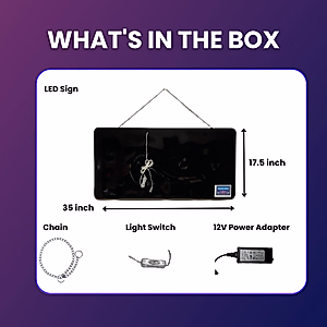 'Vape' LED Sign with Icon by SMOKE SHOP LED - 50,000 Hour rated lifetime, bring in more customers! - Neon LED Vape Sign for Window/Wall - Large Bright for Smoke shops, Vape, Gas Station, and Personal