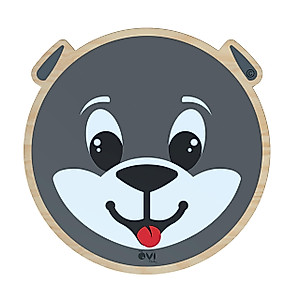 THE OVI FAMILY Kid’s Stool -12 inch Non-Slip Folding Step Stool,Wooden Chair, Lightweight Assembled Four-Legged Sitting Stool- Kitchen,Bathroom, Bedroom, Classroom, Playroom