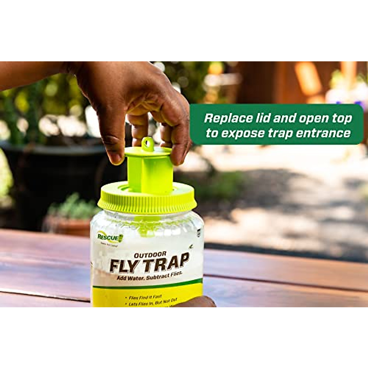 RESCUE! Outdoor Fly Trap - Reusable