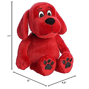 Aurora® Playful Clifford® Clifford Stuffed Animal - Childhood Nostalgia - Lasting Companionship - Red 11 Inches