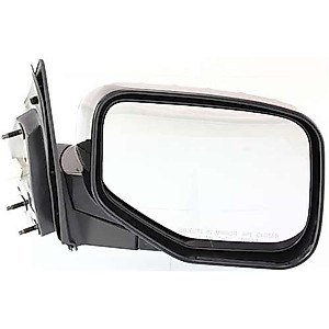 Kool Vue Left & Right Power Non-Heated Door Mirrors Compatible With Honda Ridgeline 2006-2014 Paintable Pair