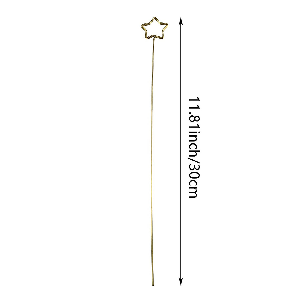 TAODAN Wire Card Holder 20PCS Metal Wire Floral Place Card Holders Five-Pointed Star Photo Memo Holder Pick Table Card Holder