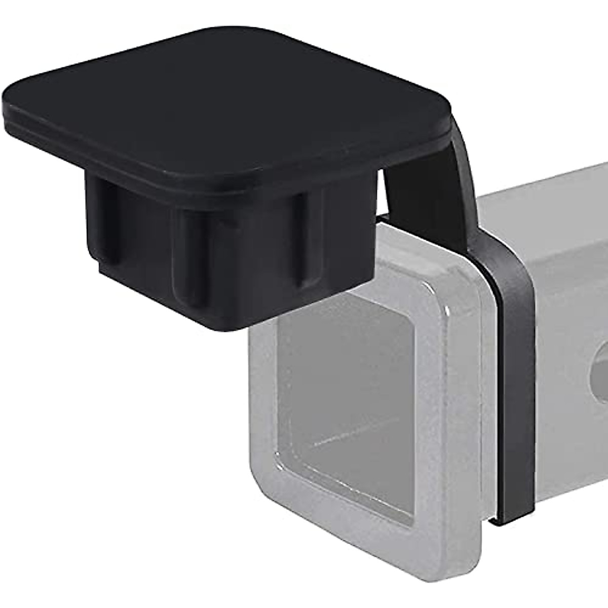 2PCS 2 Inch Trailer Hitch Cover, Receiver Tube Hitch Plug Insert Cap Compatible with Class 3 4 5 Hitches for Toyota Ford Jeep Chevrolet Nissan Dodge Ram Porsche Mercedes Benz Ranger ATV UTV