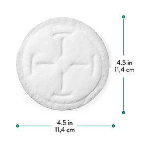 Evenflo Feeding Disposable Breast Pads for Nursing Women, Breathable and High Absorbency, White, 60 Count