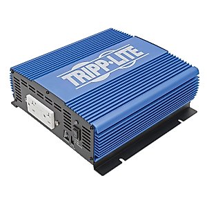 Tripp Lite 2000W Power Inverter, Medium-Duty Power Inverter with 2 AC 1 USB Outlets, 2.0A Battery Cables (Pinv2000)