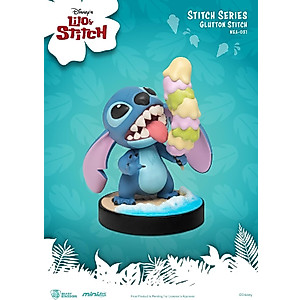 Beast Kingdom Lilo & Stitch MEA-031 Mini Egg Attack Action Figures 6-Piece Set, Multicolor