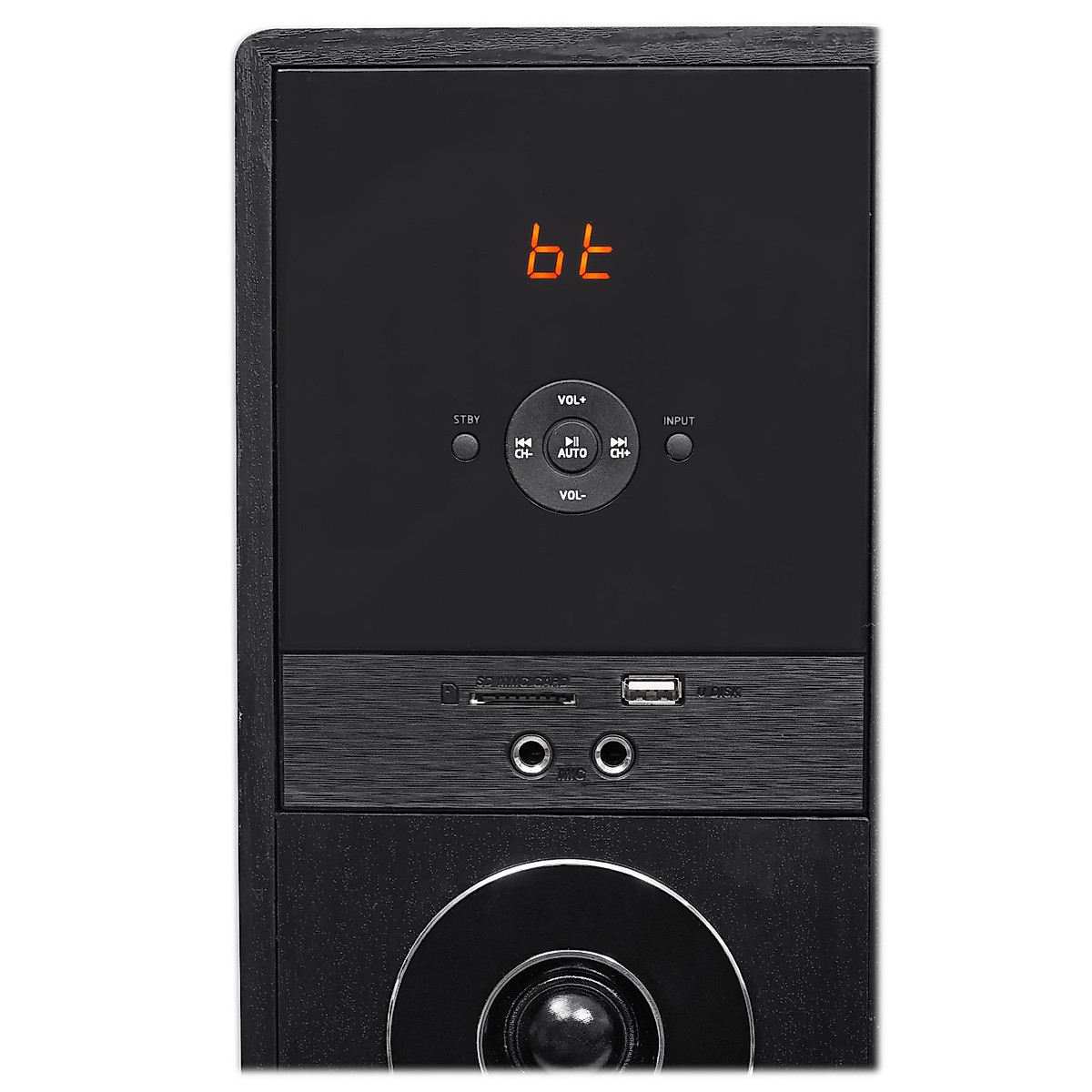 Rockville All-in-one Bluetooth Home Theater/Karaoke Machine System w/(2) Mics