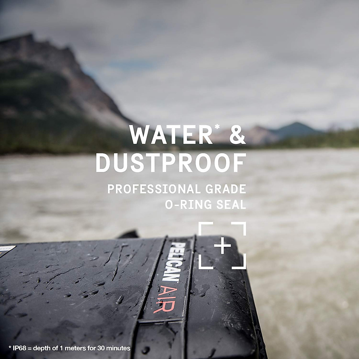 Pelican Air 1615 Case With TrekPak Dividers (Black)