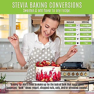 Stevia Select Organic Stevia Powder - Sugar Free Plant Based Pure Stevia Sweetener Stevia Extract Keto Sugar Substitute No Fillers 0 Calorie 1.25 Oz