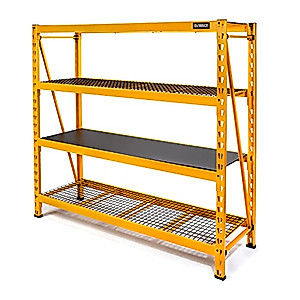 DEWALT,4 shelves DXST10000 Storage Rack, Yellow