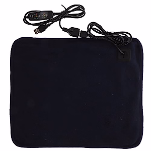 iplusmile Chinchilla Cat New Heat Heating Rabbit Whelping Sleep Pad: Lizard Tank House Bed Sleeping Pregnant Navy Cushions Puppy Pet Hedgehog Mat USB Heater Turtle Snakes Cage Dog