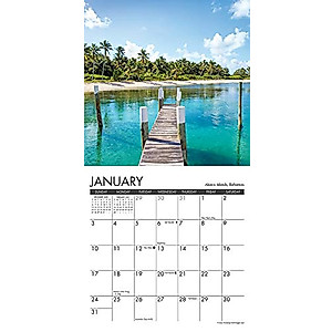 Ah The Beach! 2021 Mini Wall Calendar