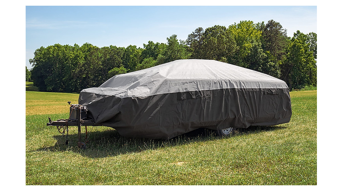 Camco ULTRAGuard RV Cover for Pop-Up Campers | All-Weather Durable ...