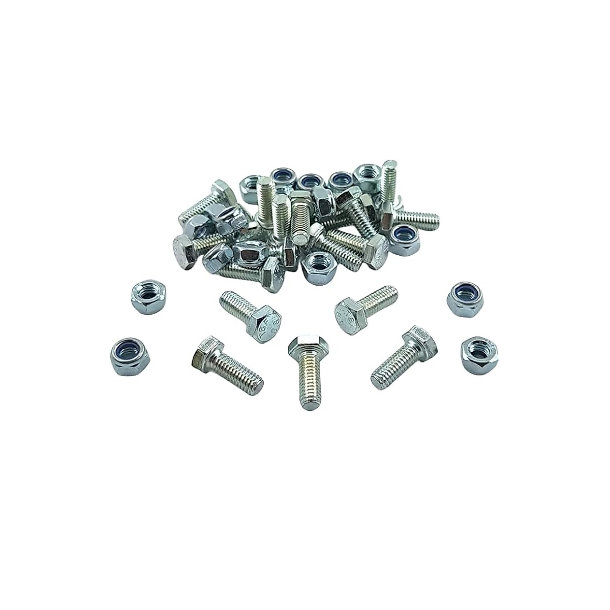 Nimiah Replacement Auger Shear pin Bolts and Nuts are for Snow Blower HS1132 HS928 HS828 HS724 HS624 (Set of 20)