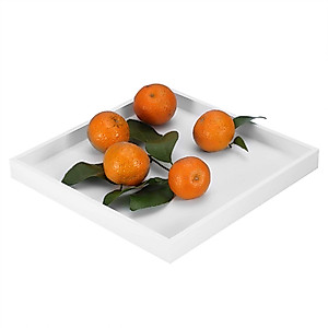 Omabeta Serving Tray Square Wood Tray Coffee Tray Home Serving Tray