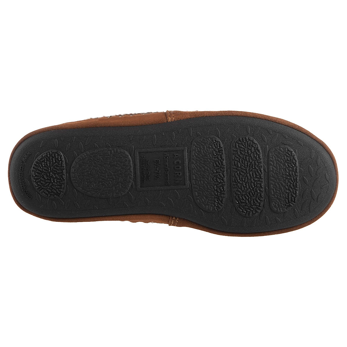 Acorn womens Camden Recycled Moccasin With Berber Lining Slipper, Navy Blue, 9-Aug US