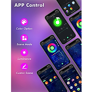 Galaxy Projector Star Projector,Star Light Room Decor Light for Kids and Adults,Smart Night Lights for Bedroom with Bluetooth Music Speaker,APP Control,Remote Control