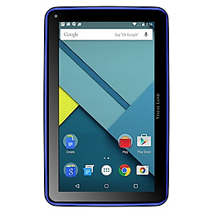 Visual Land Prestige Elite 7QL FamTab - 7" Quad Core 16GB Lollipop 5.0 Android Tablet with Bumper Case ( Royal Blue )