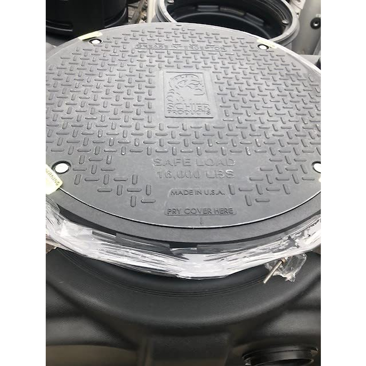 GB2 SCHIER 35 AND 50 GPM POLYETHYLENE GREASE INTERCEPTOR 4065-001-01 4065-001-05