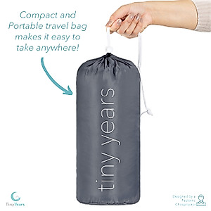 TinyYears Pregnancy Wedge Pillows for Sleeping | Breathable Maternity Wedge Pillow | Memory Foam Pregnancy Pillow | Side Sleeper Pregnancy Belly Support Pillow | Provides Support While Side Sleeping