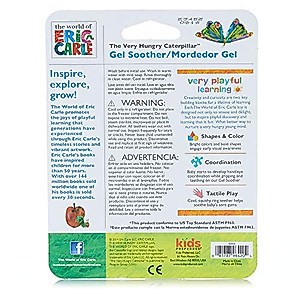 KIDS PREFERRED The Very Hungry Caterpillar Gel Soother 96420 The World of Eric Carle