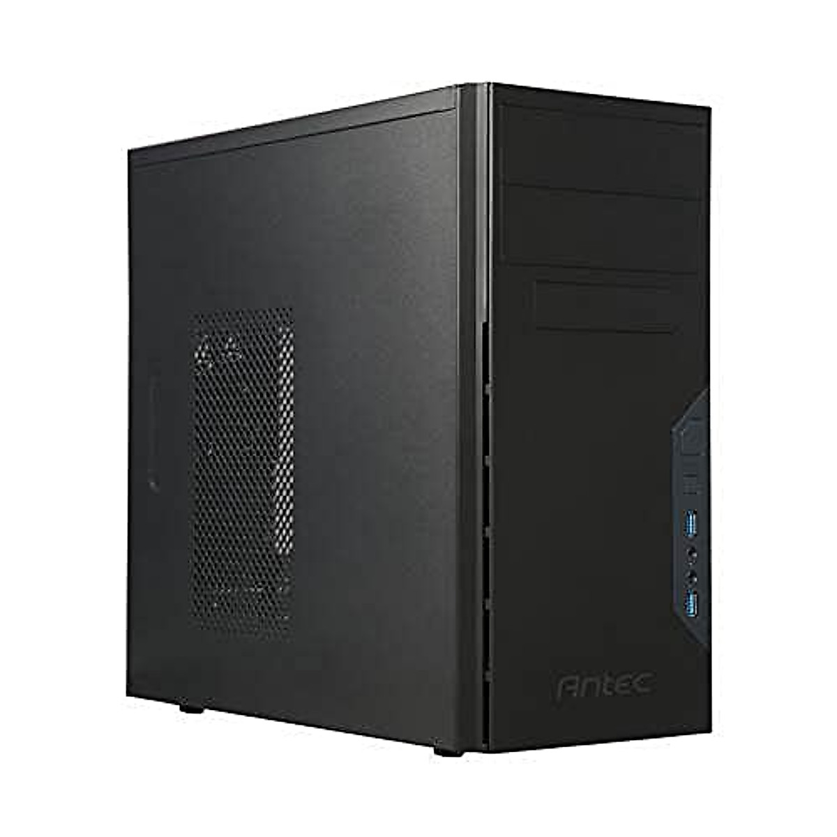 Antec VSK3000E-U3_US SGCC Steel Black Mini Tower Case, Micro ATX