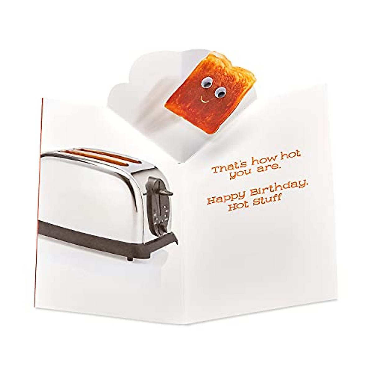 American Greetings Funny Romantic Birthday Card (Toast)
