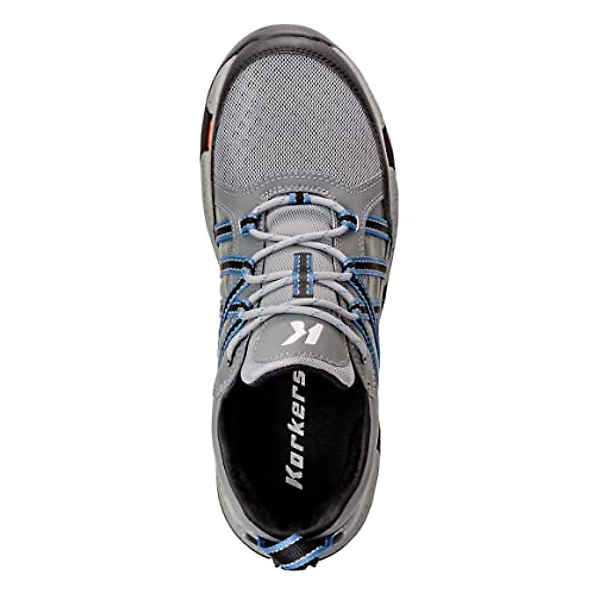 Korkers Men's All Axis Shoe - All Terrain Warm Weather Performance Water Shoe - Included Interchangeable TrailTrac Sole/Size 12