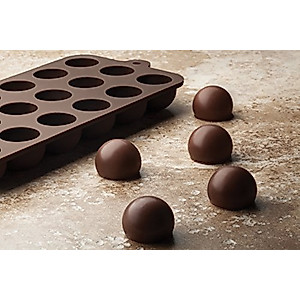 Mrs. Anderson's Baking Chocolate Mold, Truffle, European-Grade Silicone