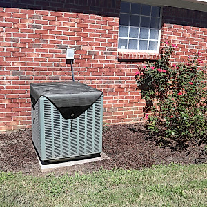 Luxiv Central Air Conditioner Leaf Guard, Mesh All Seasons Air Conditioner Top Leaf Cover Summer AC Outside Units Covers Leaf Guard AC Unit Cover (36 x 36in)