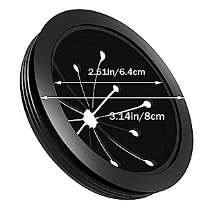 1Pcs Garbage Disposal Splash Guard Collar Sink Baffle, Food Waste Disposer Accessories, Guards for Whirlaway, Waste King, Sinkmaster and GE Models(3-1/8 Inch in Diameter)
