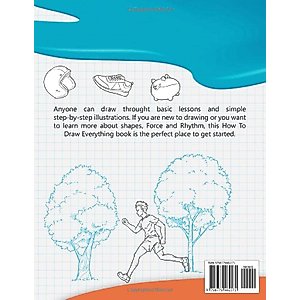 How To Draw Everything: Simple Sketching And Inking Step By Step Lessons (Beginner Drawing Guides)