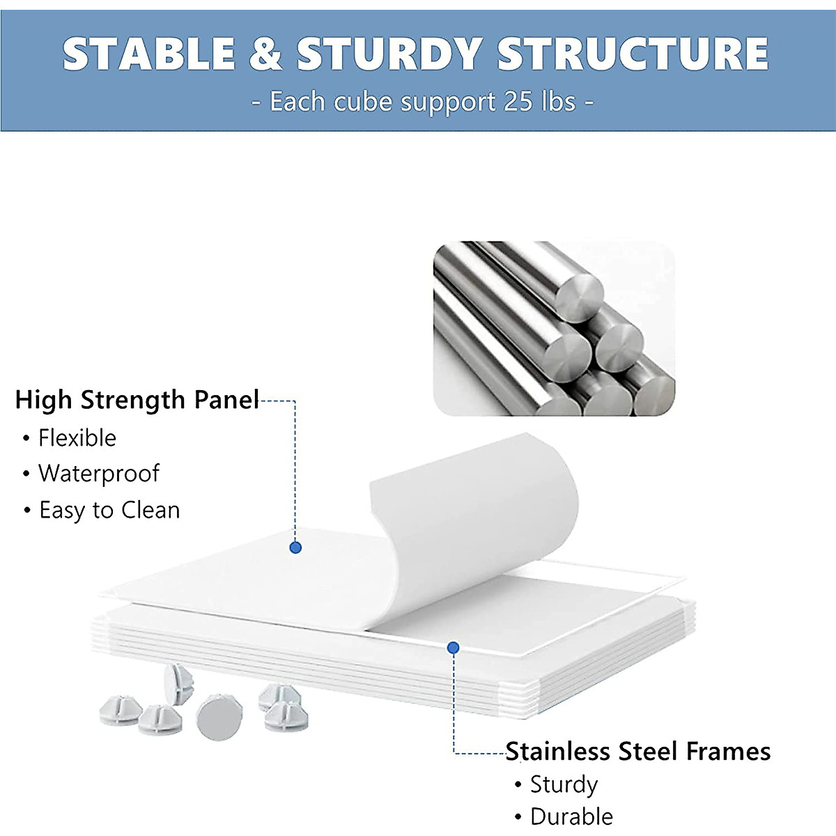 Choies DIY Portable Storage Organizer with Door,14"x18" Depth Cube Clothes Closets,12 Cubes, Portable Wardrobe Closets, Storage Cabinet,Organizer Shelving Bookshelf Toy Organizer(White)